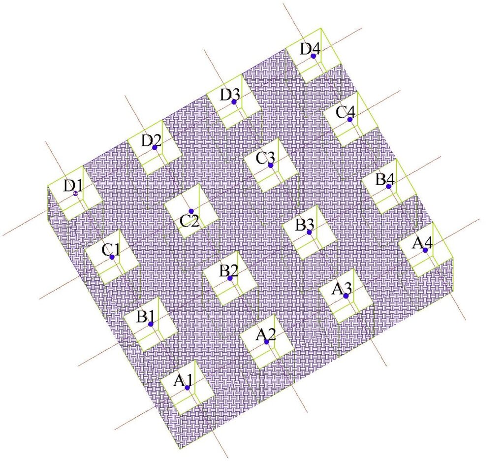 Use of spot heights to achieve accurate depth of excavation in building ...