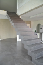 Structural analysis and design of sawtooth or slabless staircase ...