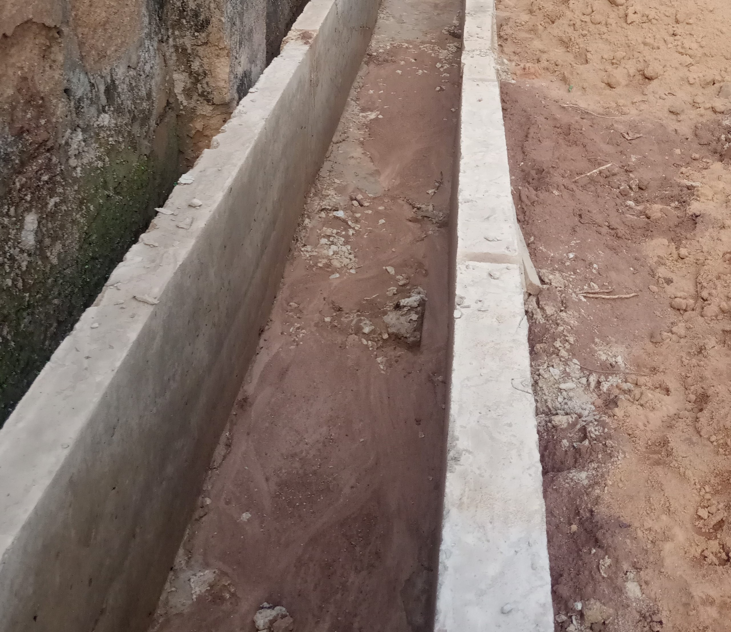 Estimation of Reinforcement Quantity for a drainage section